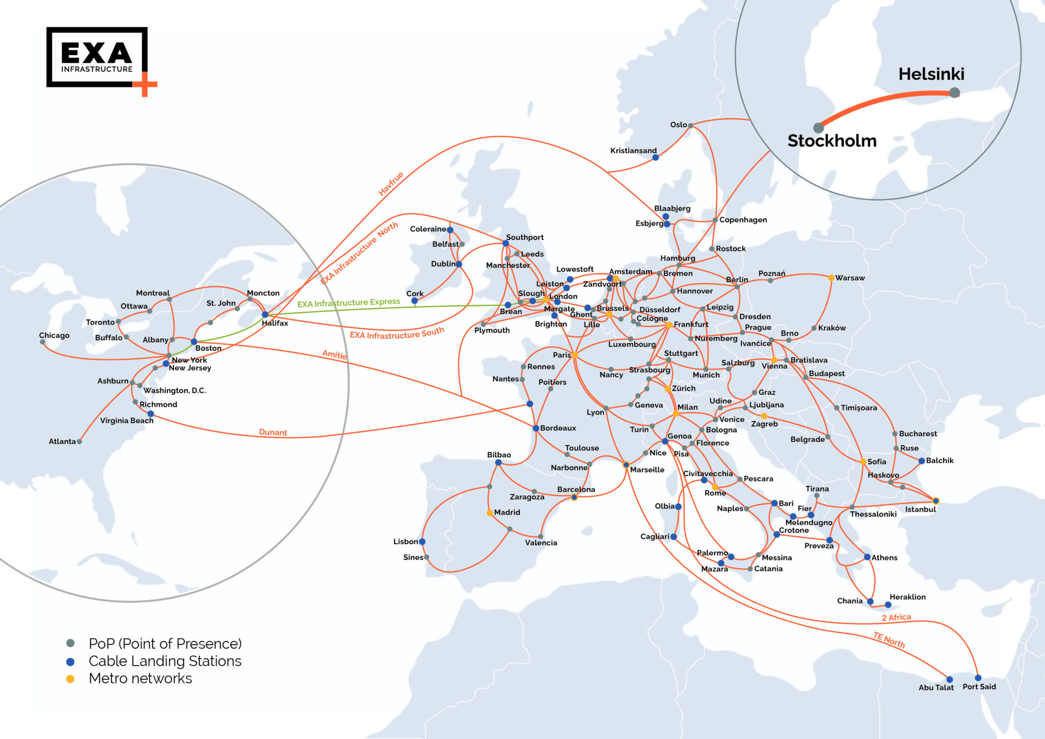 EXA Infrastructure expands DWDM services into Finland - IOT Insider
